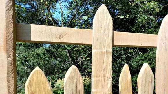 Cleft Estate Fence - Coppice Creations - Sustainable Estate Fencing